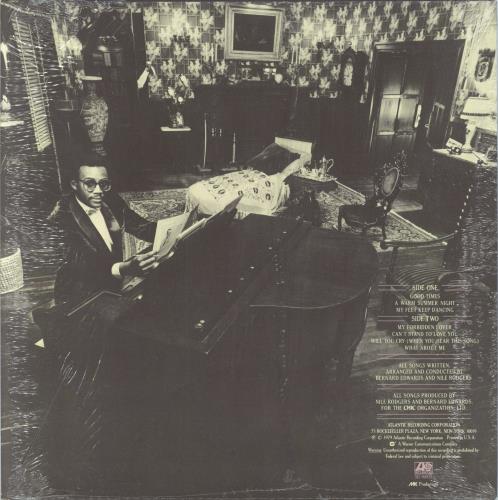 Chic Risque - Shrink US vinyl LP album (LP record) (800504)