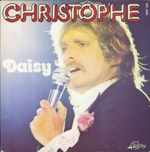 Christophe Daisy French 7" vinyl single (7 inch record / 45) (313923)