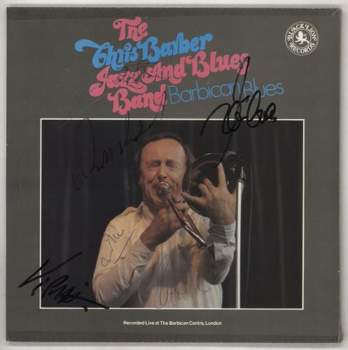 Chris Barber Barbican Blues - Autographed UK 2-LP vinyl record set ...