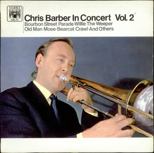Chris Barber In Concert Vol. 2 UK vinyl LP album (LP record) (534357)