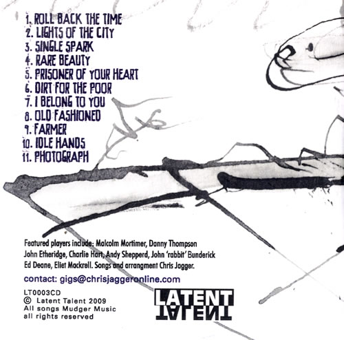 Chris Jagger The Ridge US Promo CD-R acetate (546371)