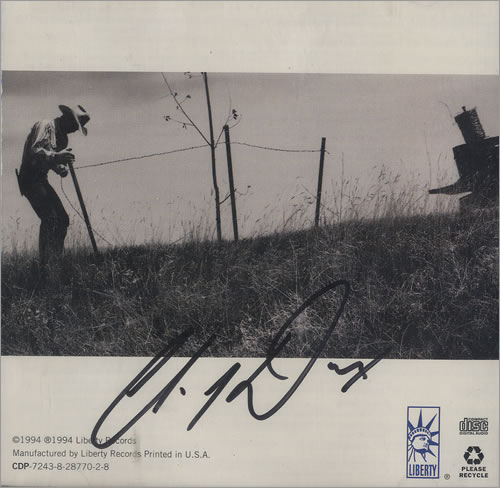 Chris LeDoux Haywire - Autographed US CD album (CDLP) (465357)