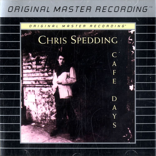 Chris Spedding Cafe Days US CD album (CDLP) (547983)
