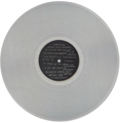 Chrome Read Only Memory - Clear Vinyl US vinyl LP album (LP record ...