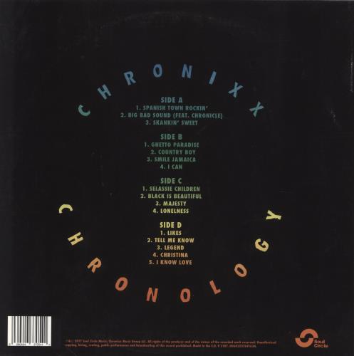 Chronixx Chronology UK 2-LP vinyl record set (Double LP Album) (857519)