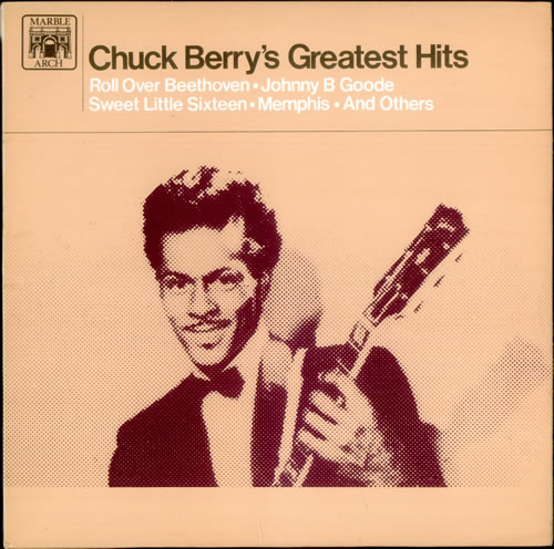 Chuck Berry Greatest Hits UK vinyl LP album (LP record) (533636)