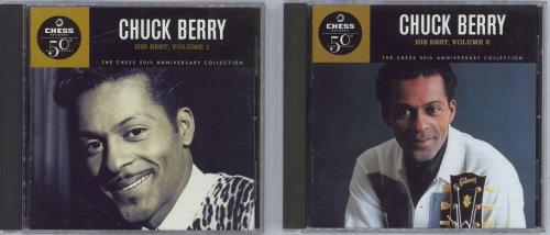 Chuck Berry His Best, Volume 1 & 2 US 2 CD album set (Double CD) (818445)