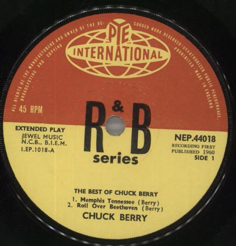 Chuck Berry The Best Of Chuck Berry UK 7" vinyl single (7 inch record ...
