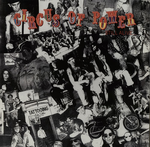 Circus Of Power Still Alive UK vinyl LP album (LP record) (567186)