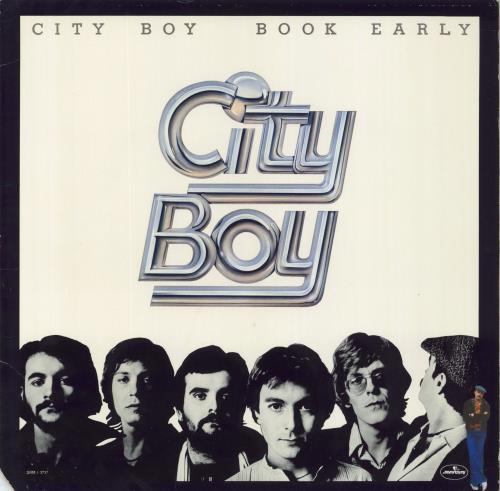 City Boy Book Early US vinyl LP album (LP record) (802481)