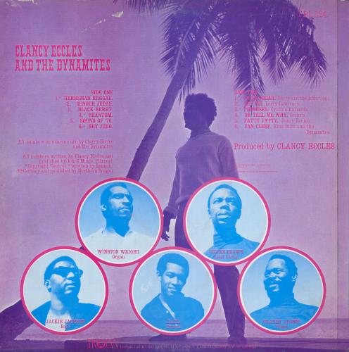 Clancy Eccles Allstars Herbsman Reggae UK vinyl LP album (LP record ...