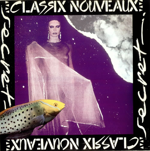 Classix Nouveaux Secret UK vinyl LP album (LP record) (245212)
