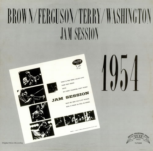 Clifford Brown Jam Session US vinyl LP album (LP record) (442479)