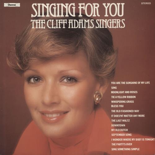 Cliff Adams Singing For You UK vinyl LP album (LP record) (732958)