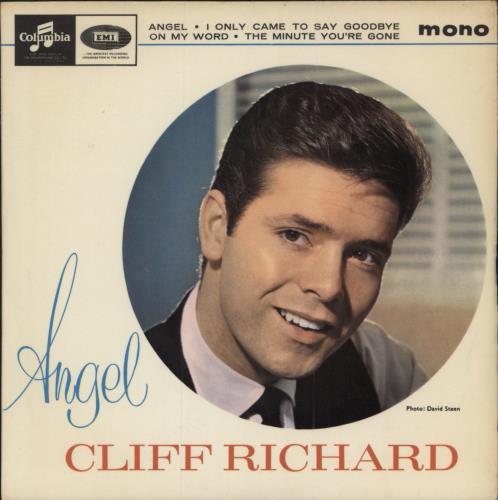 Cliff Richard Angel UK 7" vinyl single (7 inch record / 45) (789688)
