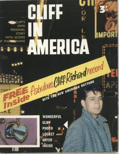 Cliff Richard Cliff In America UK magazine (688775) MAGAZINE