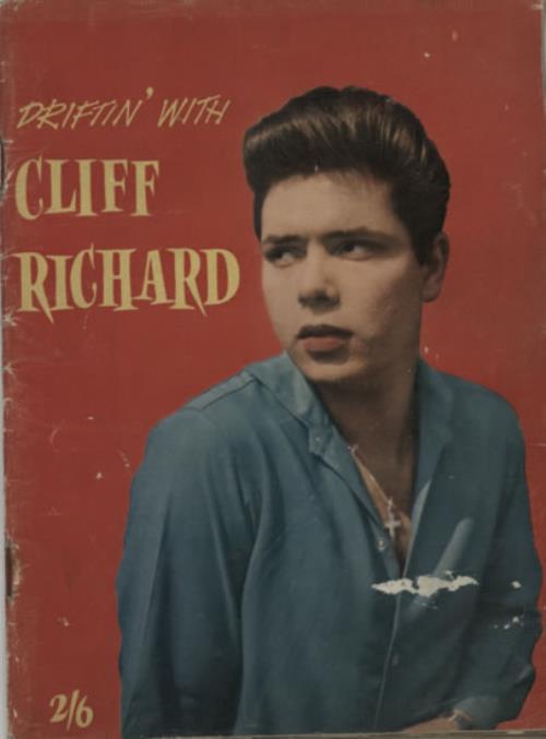 Cliff Richard Driftin' With Cliff Richard UK magazine (604592) SOFTBACK ...