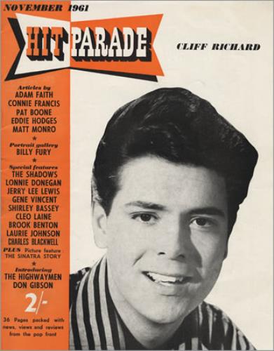 Cliff Richard Hit Parade UK magazine (394190) NOVEMBER 1961