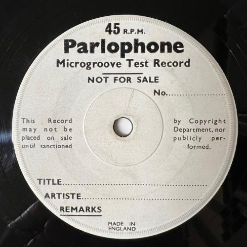 Cliff Richard Just A Little Too Late - Microgroove Test Record UK 7 ...