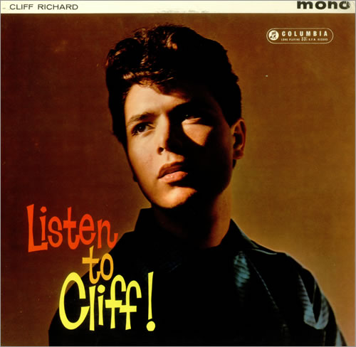 Cliff Richard Listen To Cliff! - 1st - Factory Sample UK Promo vinyl LP ...