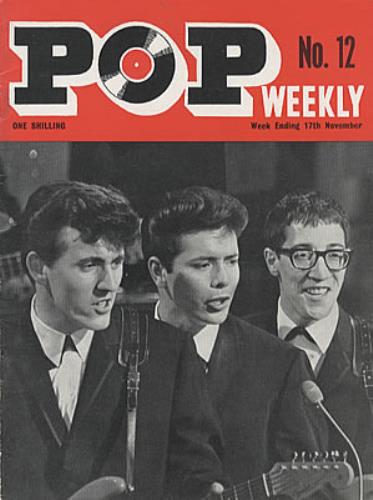 Cliff Richard Pop Weekly UK magazine (326822) MAGAZINE