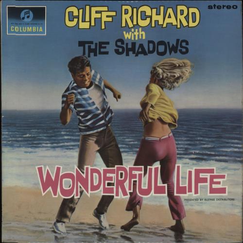 Cliff Richard Wonderful Life - 1st UK vinyl LP album (LP record) (240582)