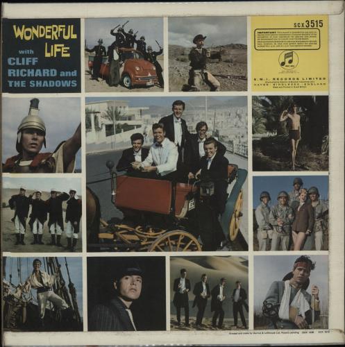 Cliff Richard Wonderful Life - 1st UK vinyl LP album (LP record) (240582)