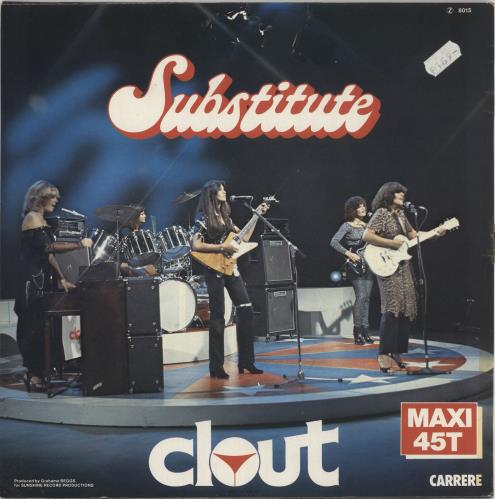 Clout Substitute French 12" vinyl single (12 inch record / Maxi-single ...