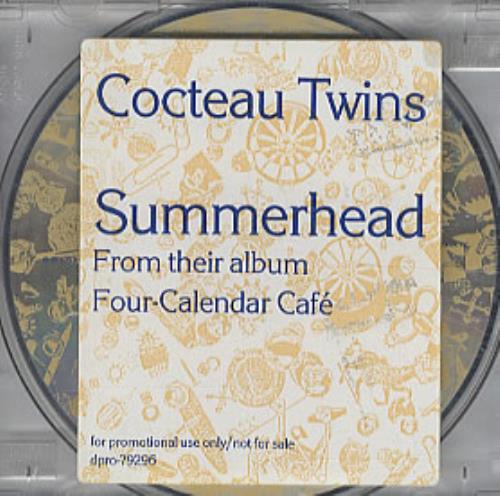 Cocteau Twins Summerhead US Promo CD single (CD5 / 5") (37526)