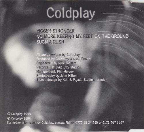 Coldplay Safety EP UK CD single (CD5 / 5") (269292)