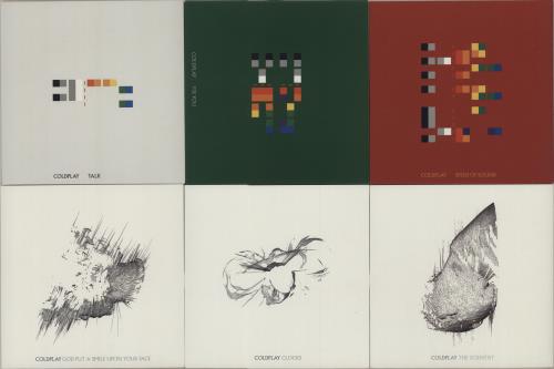 Coldplay The Singles 1999-2006 - EX UK 7" single box set (678641)