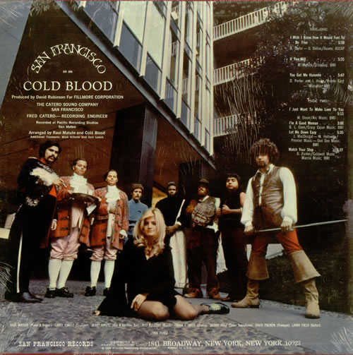 Cold Blood Cold Blood US vinyl LP album (LP record) (454437)