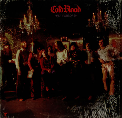 Cold Blood First Taste Of Sin US vinyl LP album (LP record) (454438)