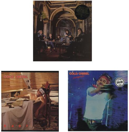 Cold Chisel Set Of Four Albums Australian 5-LP vinyl album record set ...