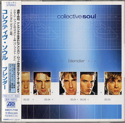 Collective Soul Blender Japanese Promo CD album (CDLP) (609304)