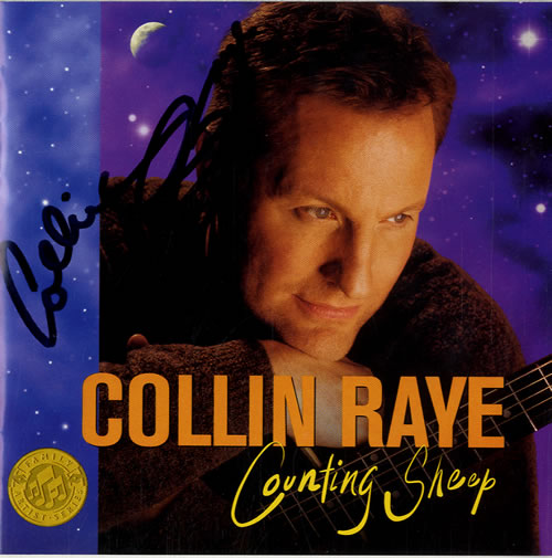 Collin Raye Counting Sheep - Autographed US CD album (CDLP) (561293)