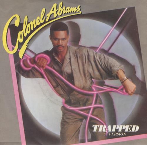Colonel Abrams Trapped UK 7" vinyl single (7 inch record / 45) (400014)