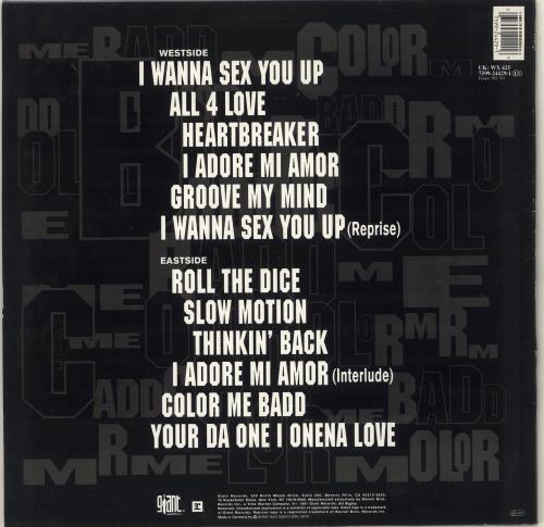 Color Me Badd C.M.B. German vinyl LP album (LP record) (712934)