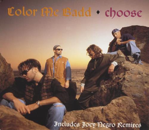 Color Me Badd Choose UK CD single (CD5 / 5") (394483)