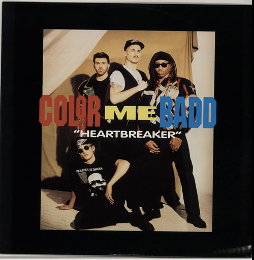 Color Me Badd Heartbreaker UK 12" vinyl single (12 inch record / Maxi ...