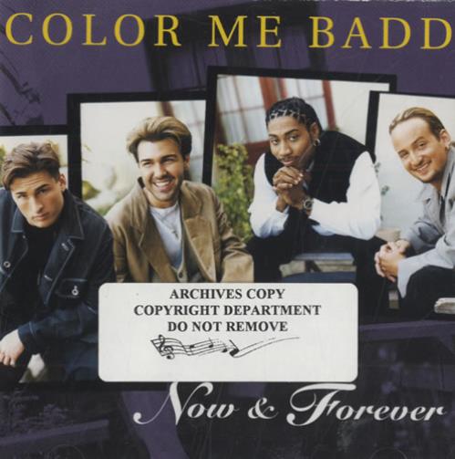 Color Me Badd Now & Forever Japanese CD album (CDLP) (521742)