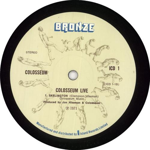 Colosseum Live - woc UK 2-LP vinyl record set (Double LP Album) (728130)