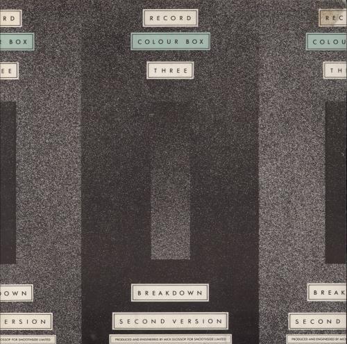 Colourbox Breakdown - Second Version UK 7" vinyl single (7 inch record ...