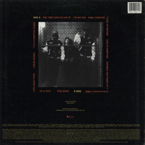 Comptons Most Wanted It's A Compton Thang US 12" vinyl single (12 inch ...