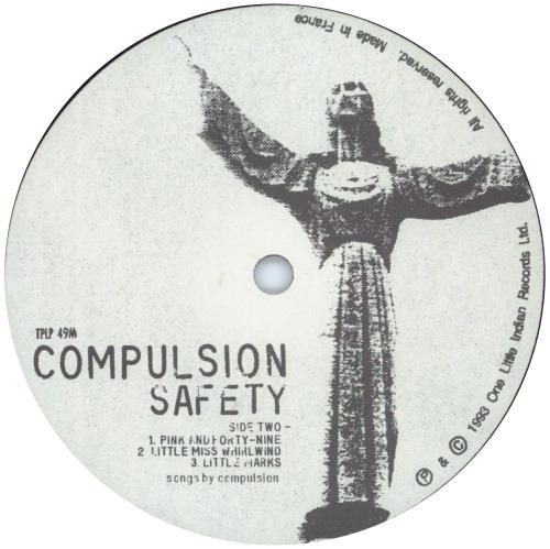 Compulsion Safety UK 12" vinyl single (12 inch record / Maxi-single ...