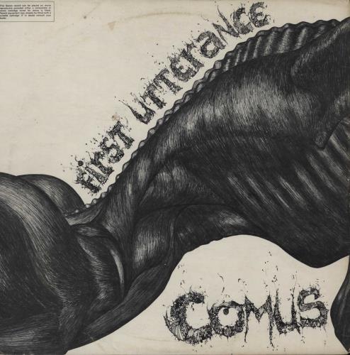 Comus First Utterance - VG UK vinyl LP album (LP record) (753802)