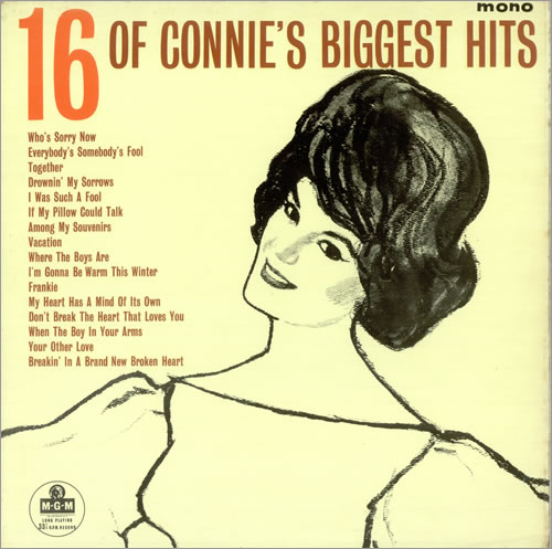 Connie Francis 16 Of Connie's Biggest Hits UK vinyl LP album (LP record ...