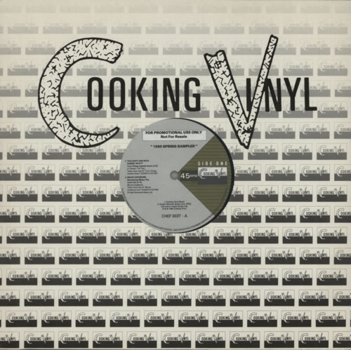 Cooking Vinyl 1990 Spring Sampler UK Promo 12" vinyl single (12 inch ...