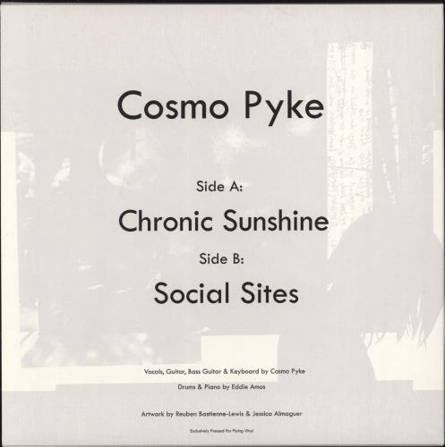 Cosmo Pyke Chronic Sunshine UK 7" vinyl single (7 inch record / 45 ...