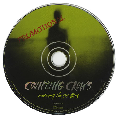 Counting Crows Recovering The Satellites US Promo CD album (CDLP) (466770)